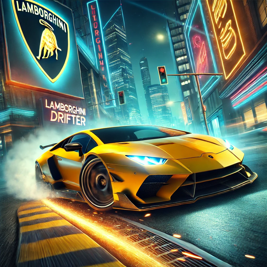 Lamborghini Drifter | Play Drift Boss Online – Free Car Drifting Game
